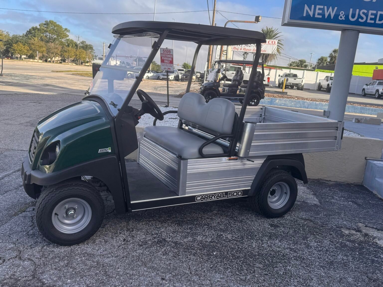 Club Car Carryall 500 – Electric Utility Vehicle (Jade Green ...